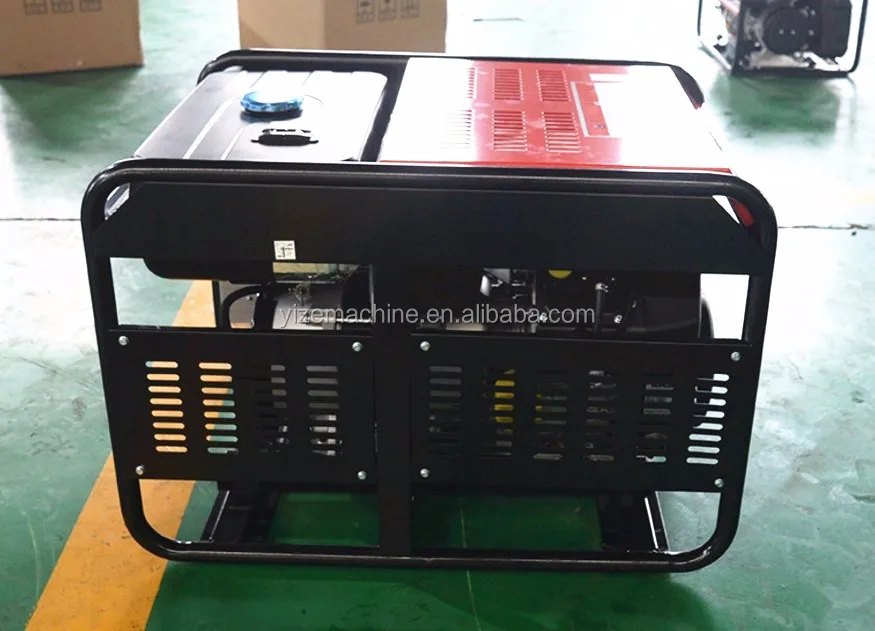Low Rpm 5 10 7.5 Kva Gasoline Generator 220v 1kw Small Gasoline Dynamo ...