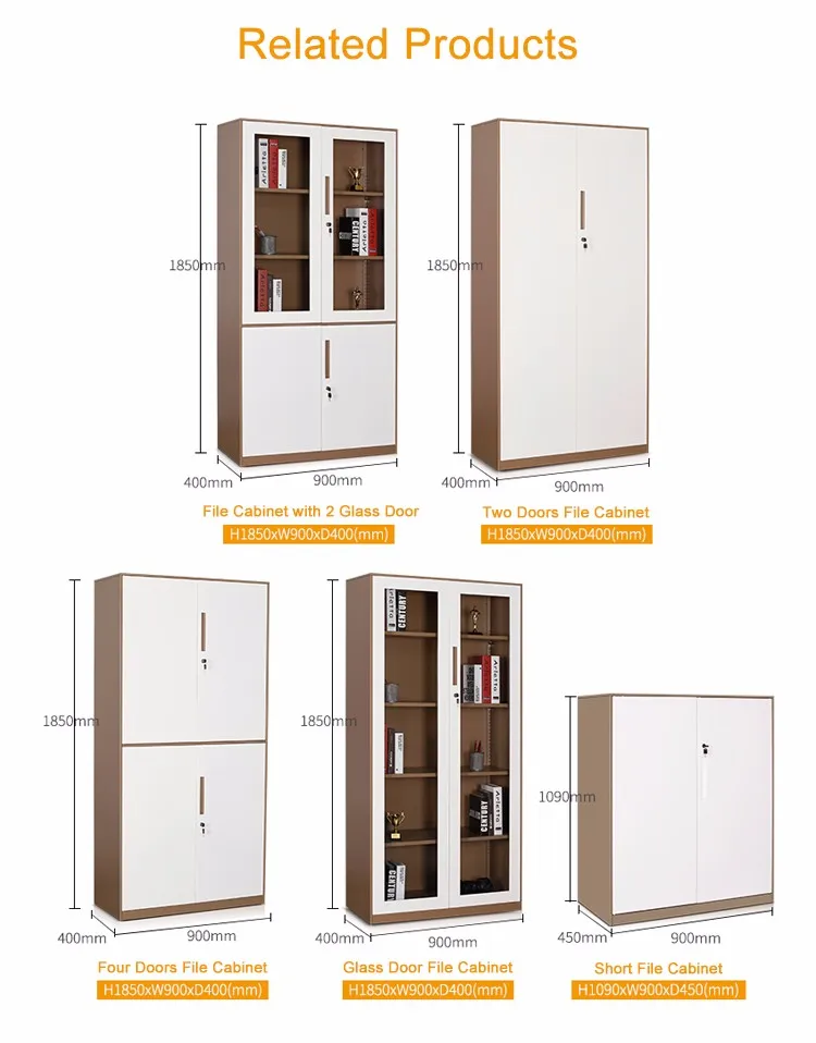 Full Height Archive Steel Filing Cabinet Cupboard - Buy Office Steel ...