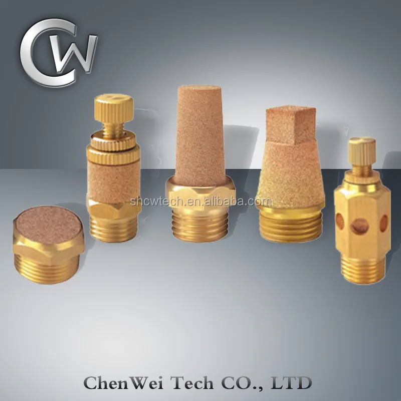 Bsl01/02/03/04 Brass Pneumatic Silencer - Buy Pneumatic Silencer,Brass Silencer,Bsl Brass ...