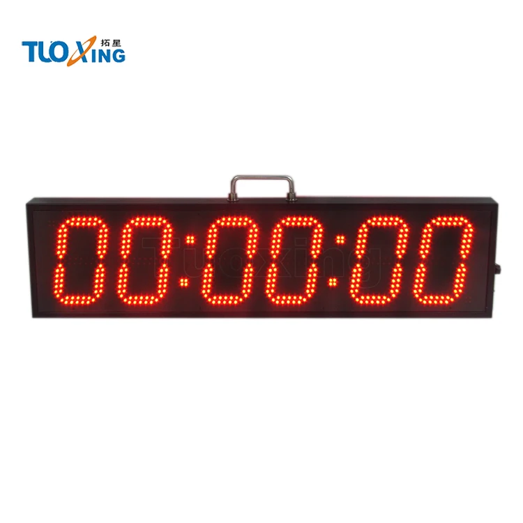 6 Inch 6 Digits Led Marathon Timer - Buy Marathon Timer,Marathon Timer ...
