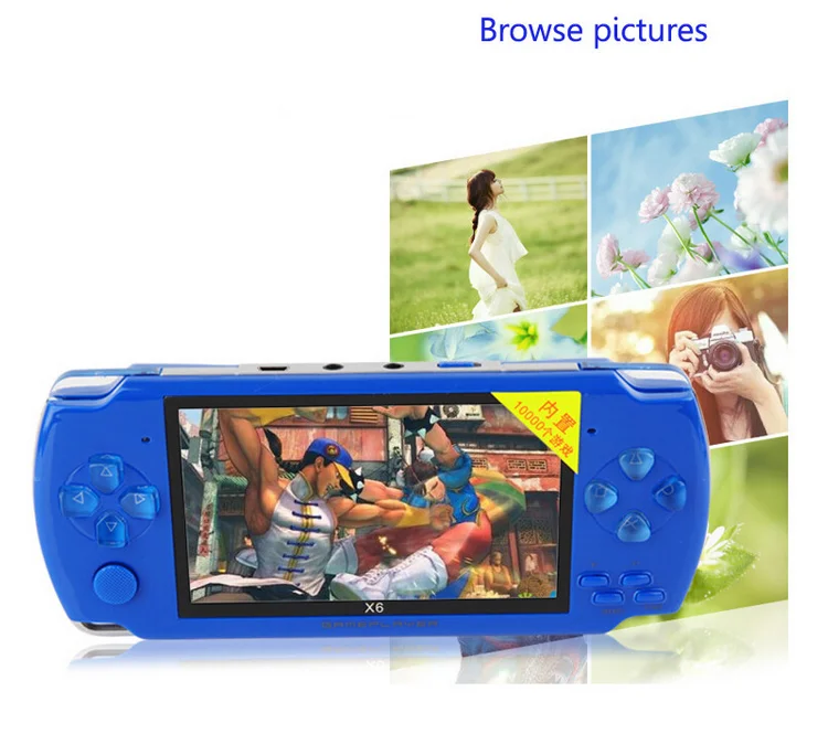 4.3''video Game Console Mp4 Mp5 Players Handheld Game Player With Many ...