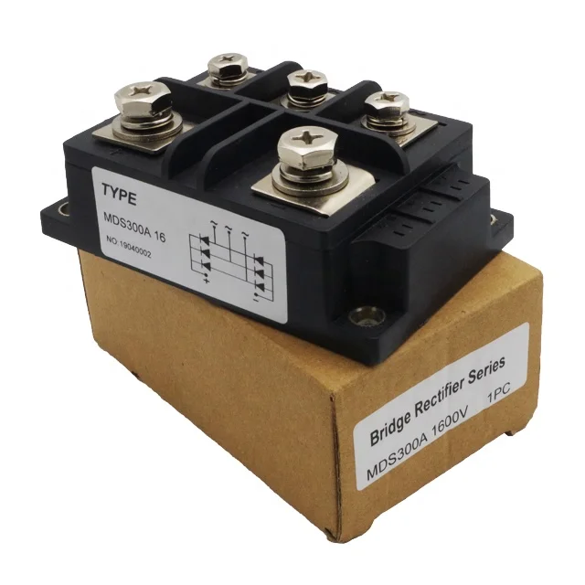 1600v 300 Amp Diode Bridge Rectifier Mds300-16 Diode Module - Buy Diode ...