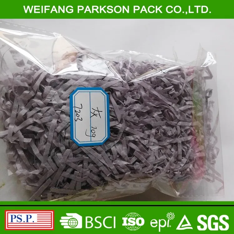 Multi-colored Shredded Paper For Jewelry Box Packing - Buy Multi ...