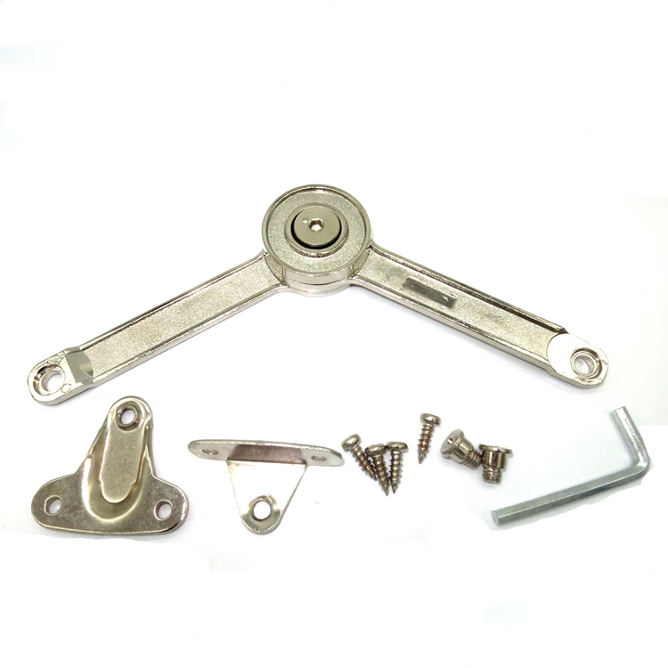 Lid Support Stay - Adjustable Folding Arm with Soft Close