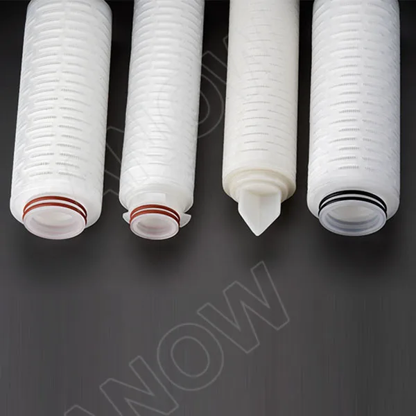 High Filtration Efficiency Pleated Pp Filter Cartridges With 222/226 ...