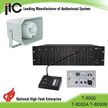 Itc Pa System 8x8 Audio Matrix Paging System For Public Sound System ...
