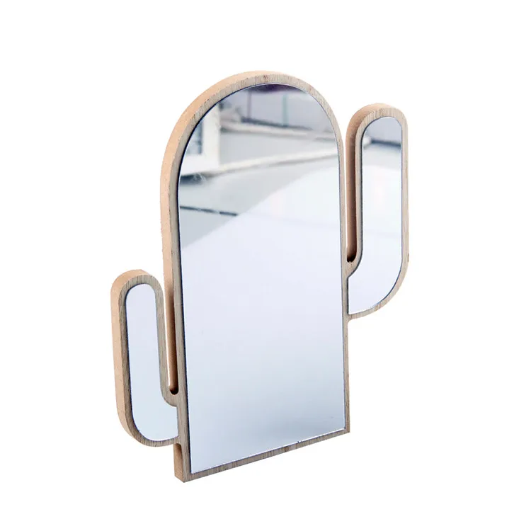 Wholesale Cactus Shaped Acrylic Wall Mirror For Kids Room Decoration ...