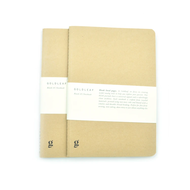 Custom Printing A4 A5 A6 Recycled Paper Journal Diary Notebook Planner ...
