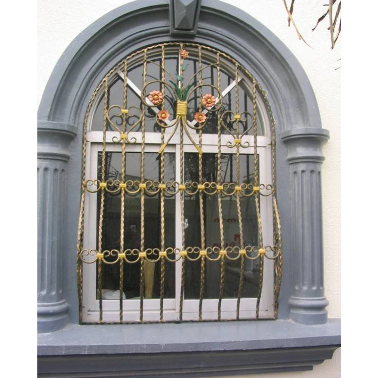 Safety Window Grill Wrought Iron Window Guard - Buy Window Grill Design ...