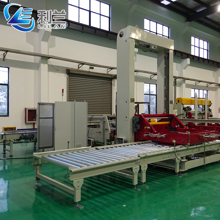 Automatic Box Palletizing Machine Stacking Boxes And Cases Palletizer ...