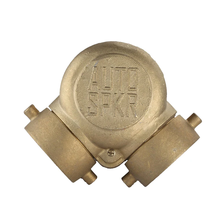 4 "x 2 1/2" X2 1/2 "siamois Connexion Du Service D'incendie Avec ...