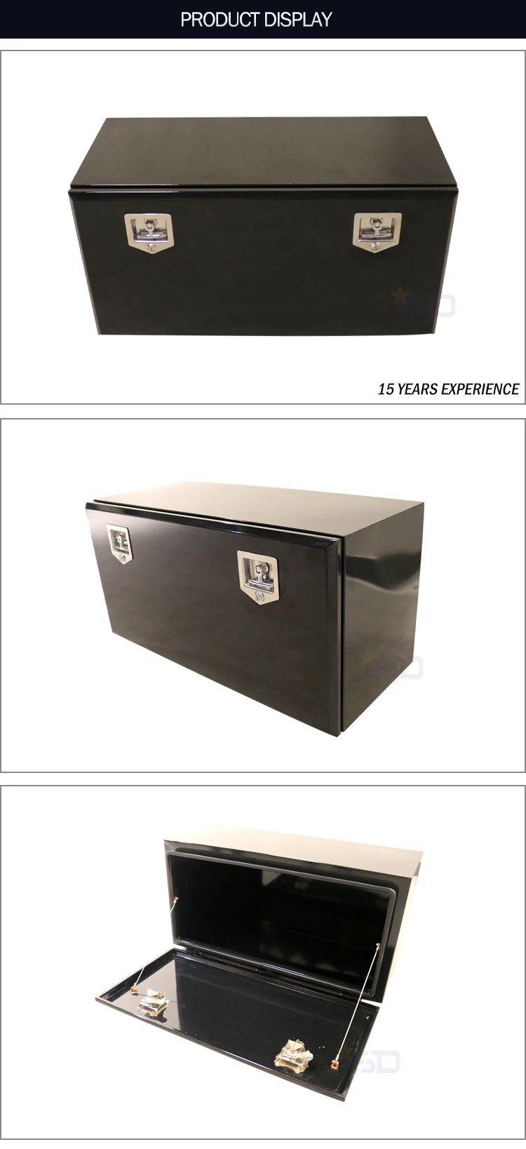 Secure Tool Storage - Durable Steel Box for Trucks & Cars