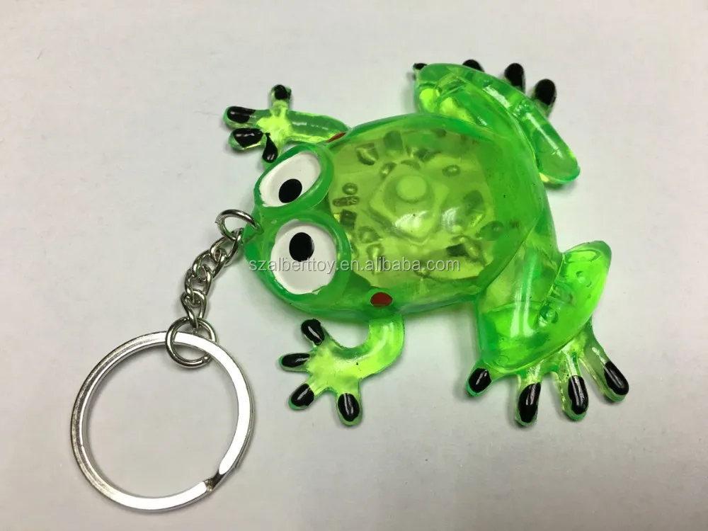 Novelty Mini Key Chain Light Up Frog Toys - Buy Kids Light Up Toys,Key ...