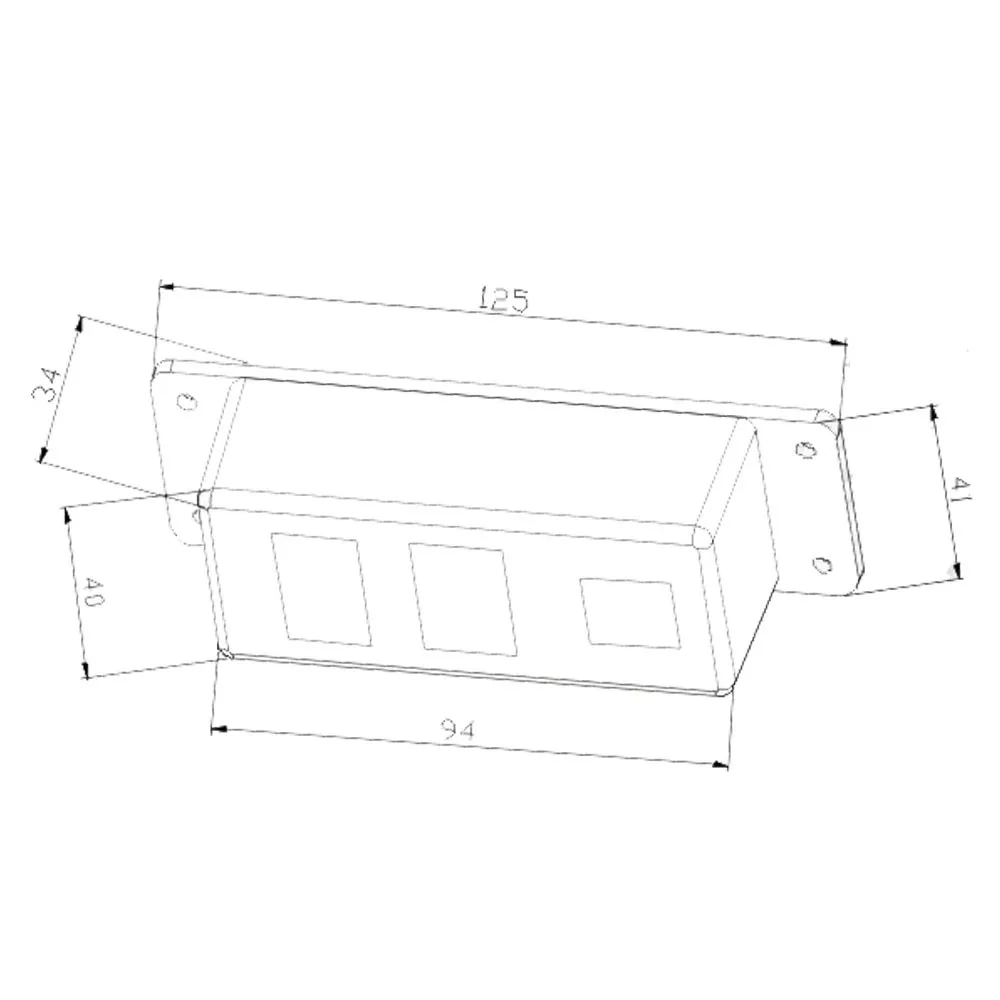 Mini Hotel Surface Mounted Desk Power Outlet With Cap 2.1a Usb Charge ...