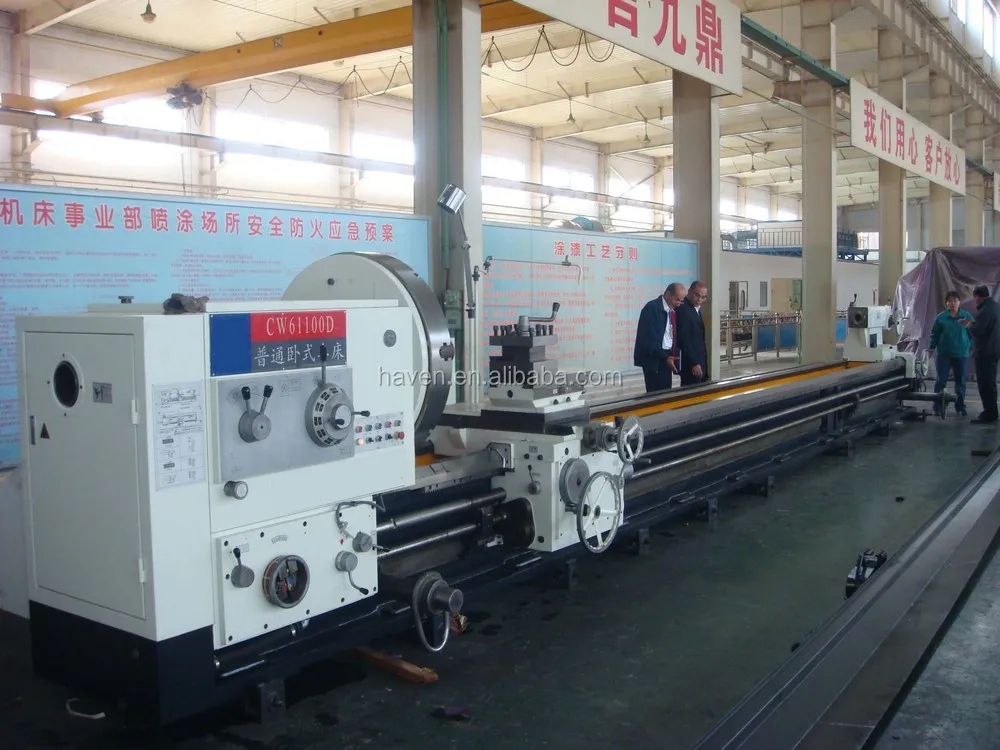 Cw61100d Heavy Duty Lathe Machine Large Diameter Lathe Machine Widen ...