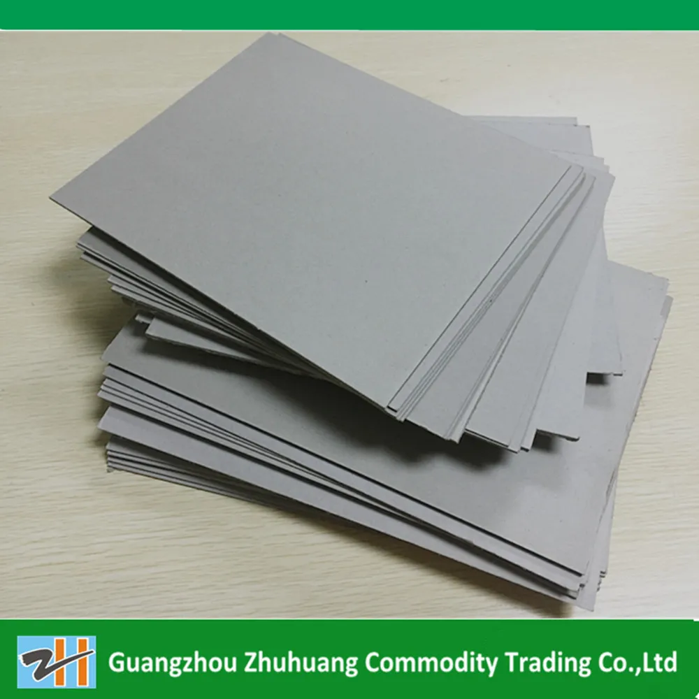 China Woodfree Uncoated Paper A4 Paper Raw Material Cardboard Grey ...