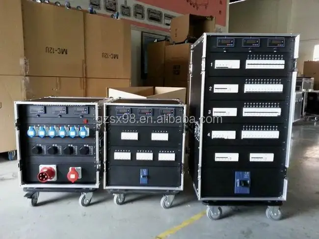 Power Distro Flight Case /12u Amp Rack Case - Buy Power Distro Flight ...