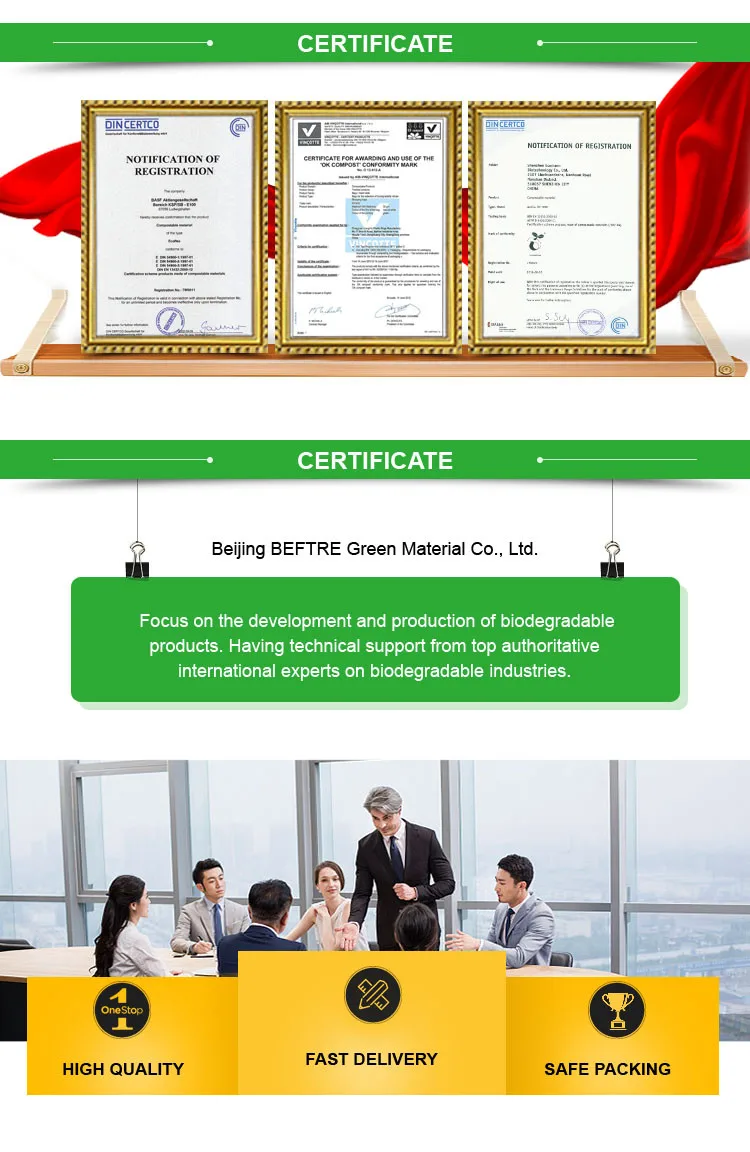 With Bpi Ok Compost Certificate Customized Logo And Size 100% ...
