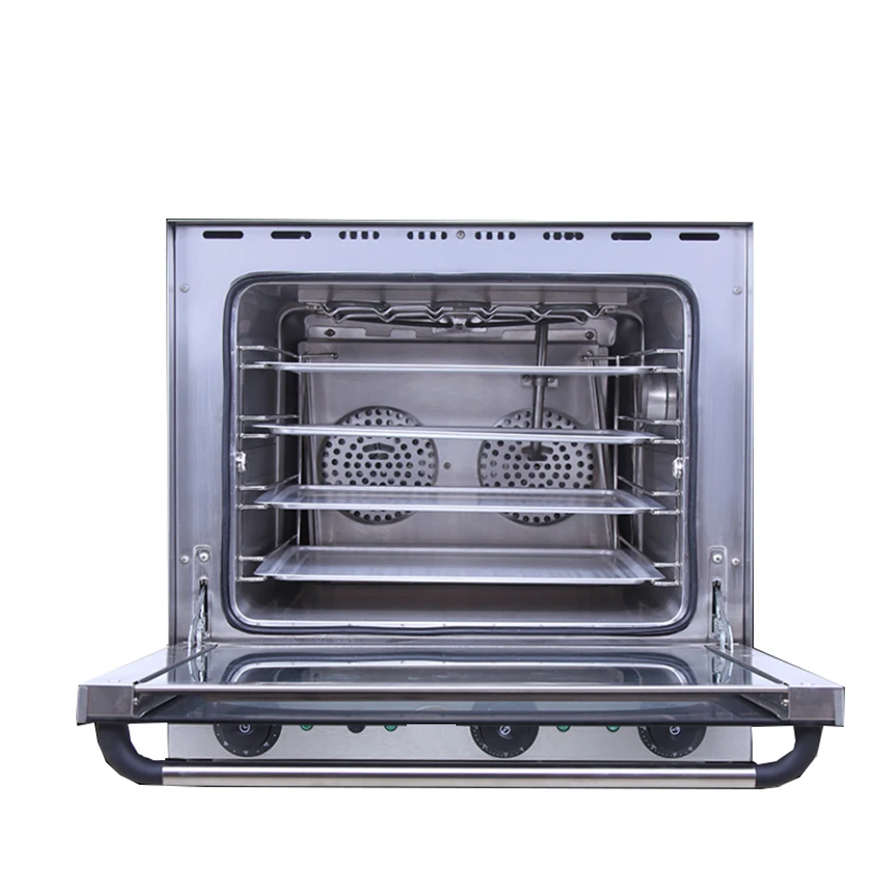 Commercial home shop easy cook turbo double layers fan convection oven ...
