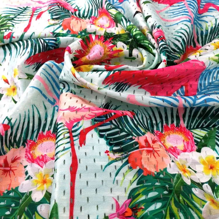 High Quality Polyester Floral Print Fabric - Buy Polyester Lycra Fabric ...