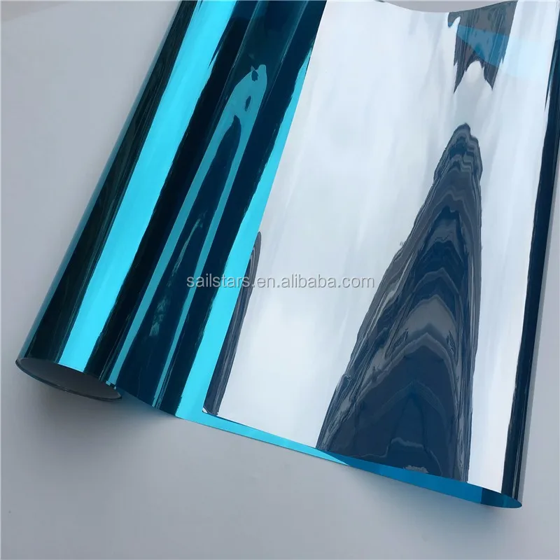 Blue-silver Window Film Tint For Home Glass Office - Buy Window Film ...