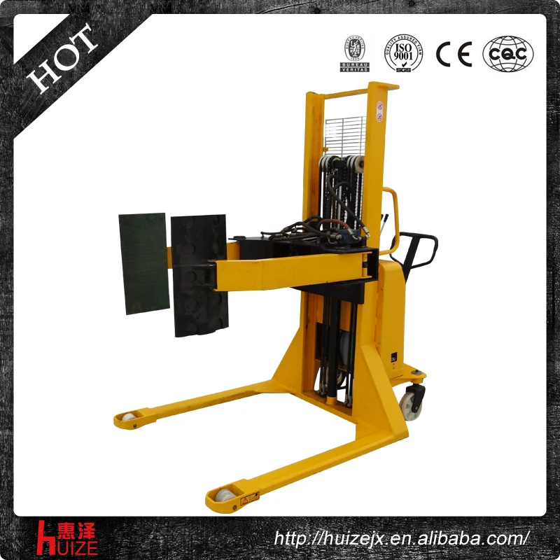 Made In China With Rotation Clamp Semi Electric Paper Roll Lifter - Buy ...