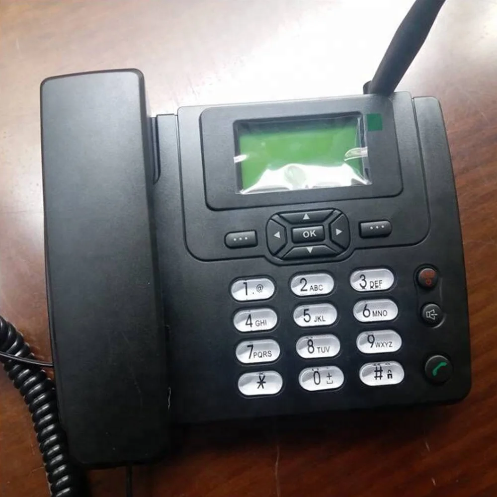 Teléfono Inalámbrico Fijo Con Radio Fm Y Gsm,Dispositivo De ...