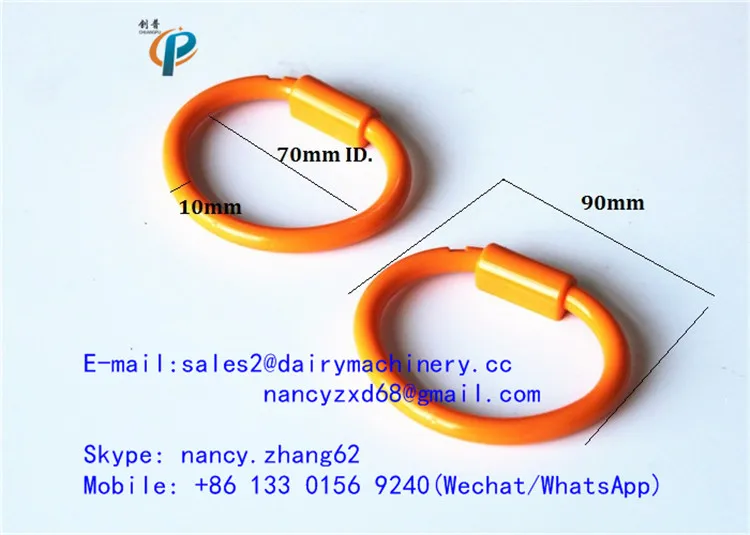 Plastic Bull Nose Ring With Nylon Material,Bovine Nose Tongs,Bull Nose ...