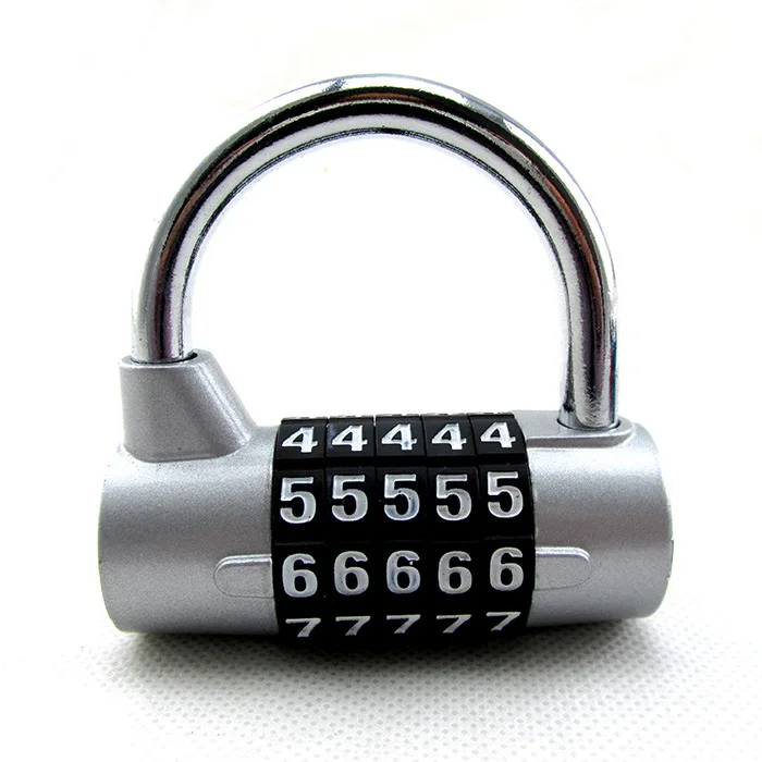 Heavy Duty High Security Combination Lock 5 Digit Padlock For Gym - Buy ...