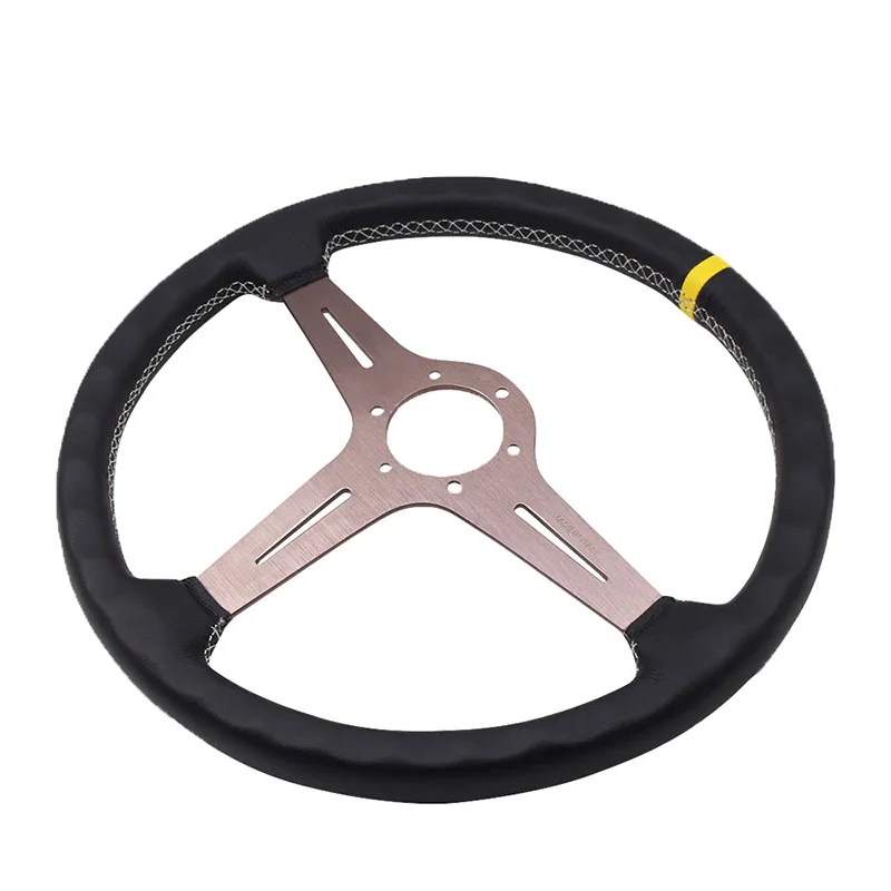 Jdm Racing 15 Inch Steering Wheel For Sale,Billet Titanium Spoke Custom ...