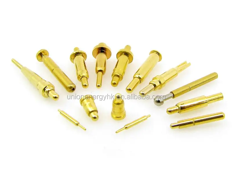 Customized Brass Pogo Pins,Connectors,Spring Loaded Pogo Pin Gold ...