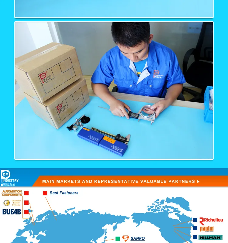 Button Handle Quick Release Pin - Positive Locking Solution