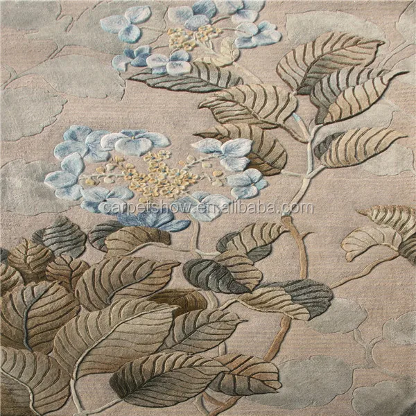 Your Design Floral Pattern Home Use Hand Made Carpet Hand Carved Carpet ...
