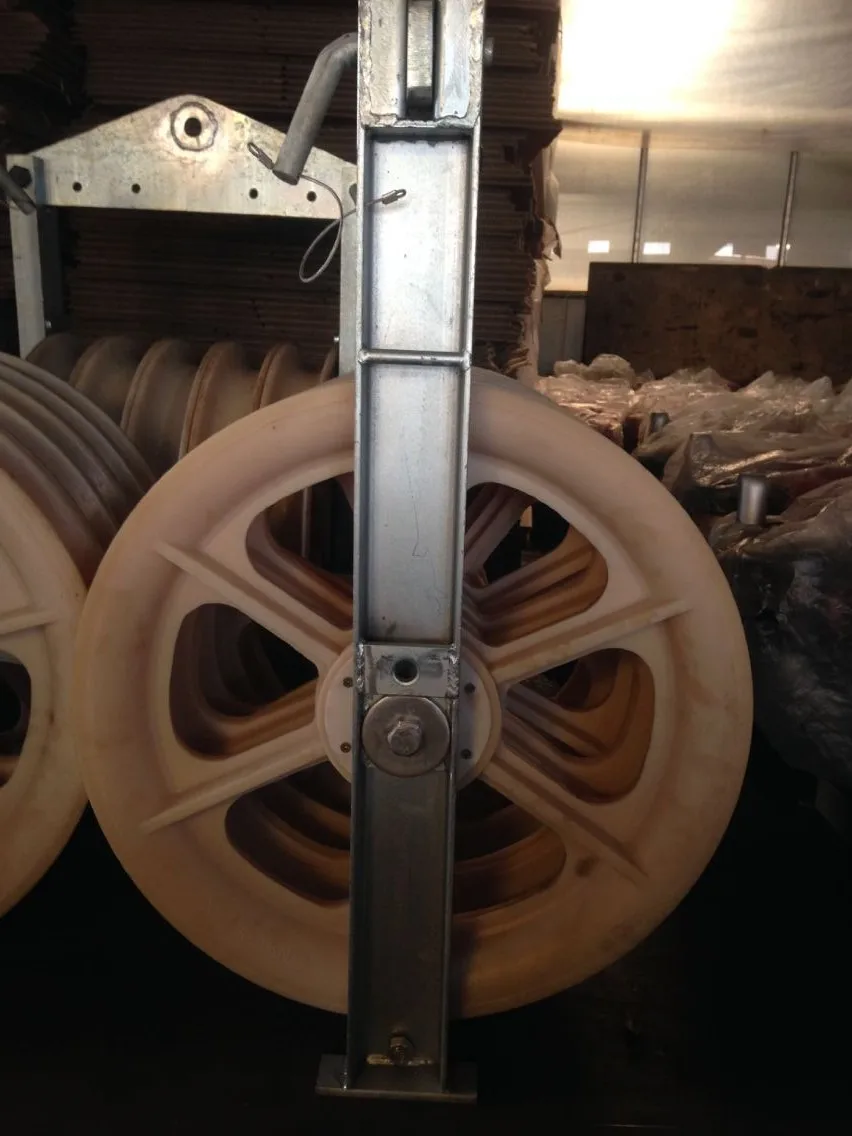 20KN OPGW Cable Block Tool for Overhead Line Construction and Stringing ...