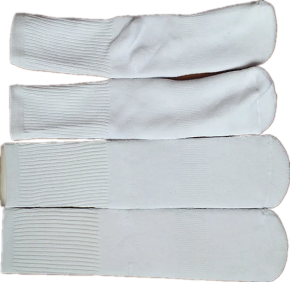 Ask For Free Samples Custom Design Plain White Polyester Socks For ...