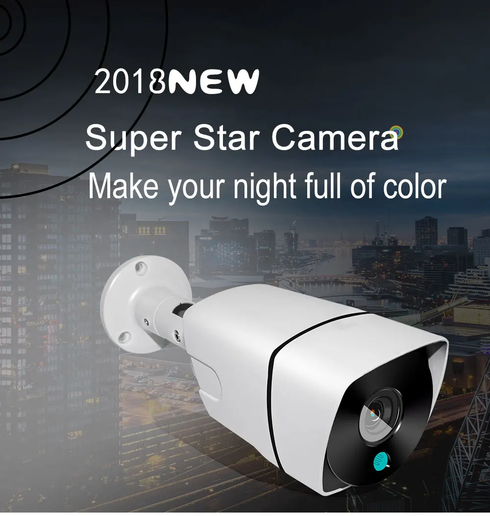 MSTAR Solution IMX 307 Sony Sensor - Starlight CCTV Cameras