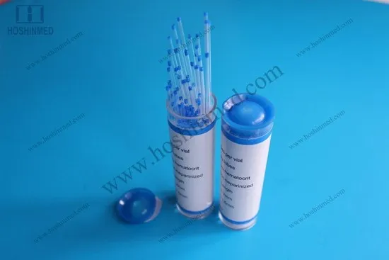 Micro Hematocrit Sodium Heparinized Tube Capillary Blood Tubes 75mm ...