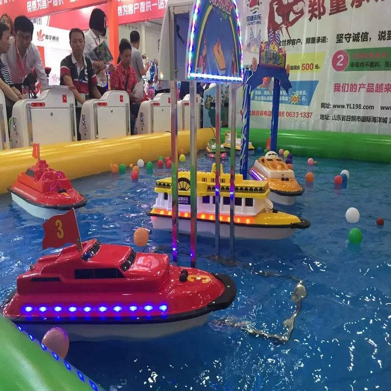 Coin Operated Rc Boat And Remote Control Boat Water Arcade Game Machine ...