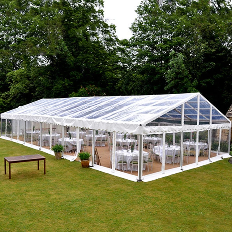 100 Seater Luxury Transparent Outdoor Wedding Tent - Buy 100 Seater ...