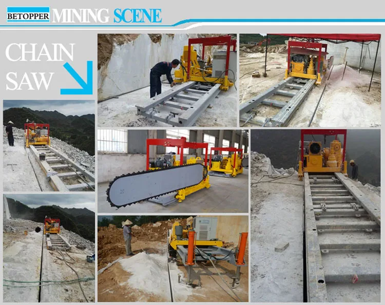 Cs2500 Stone Cutting Machine Marble Quarry Chain Saw For Stone Quarry ...