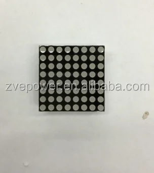 1088bs Dot Matrix Display 3mm 8x8 Red Led Matrix Display 16 Pin - Buy ...