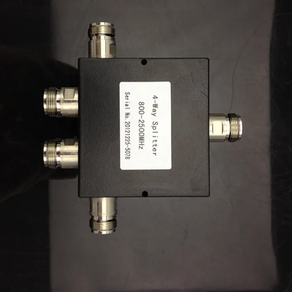 700-2700mhz Repeater 2/3/4-way Wilkinson Splitter With N Type Female ...