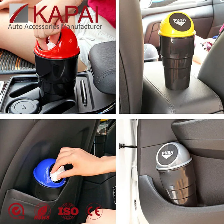 Car Multi-purpose Auto Trash Bin With Eco-friendly Material - Buy Auto ...