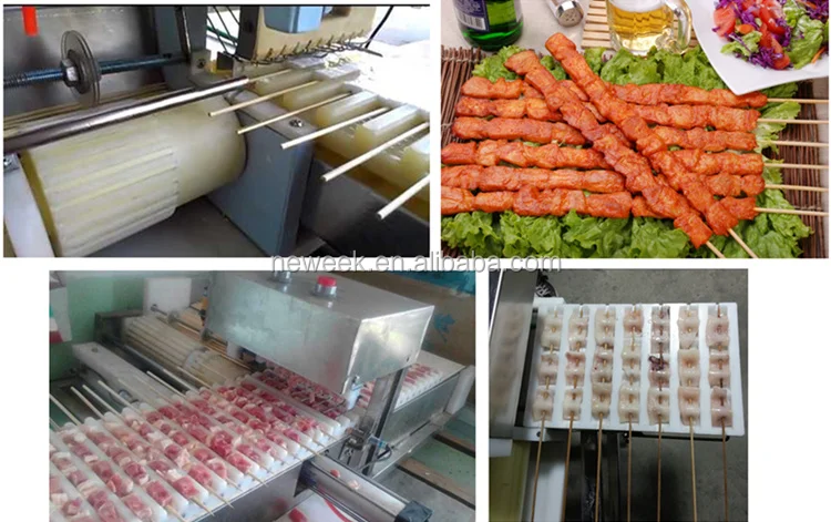 Neweek New Design Automatic Electric Meat Shish Kebab Maker Machine ...