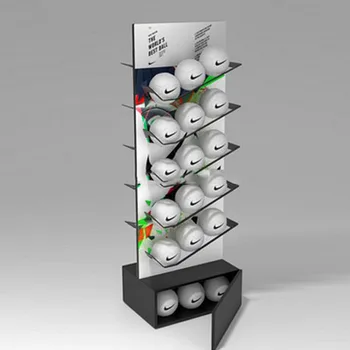 Custom Made Sports Shop Pos Free Standing Double Side Football Or ...