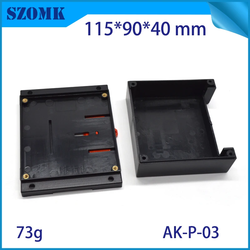 Customized Plastic DIN Rail Enclosure for Electronic Projects