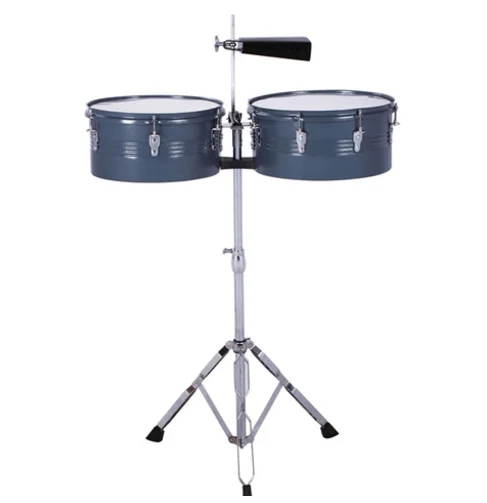 Latin Percussion Chrome Stand Timbale Drum With Double Cowbell - Buy ...