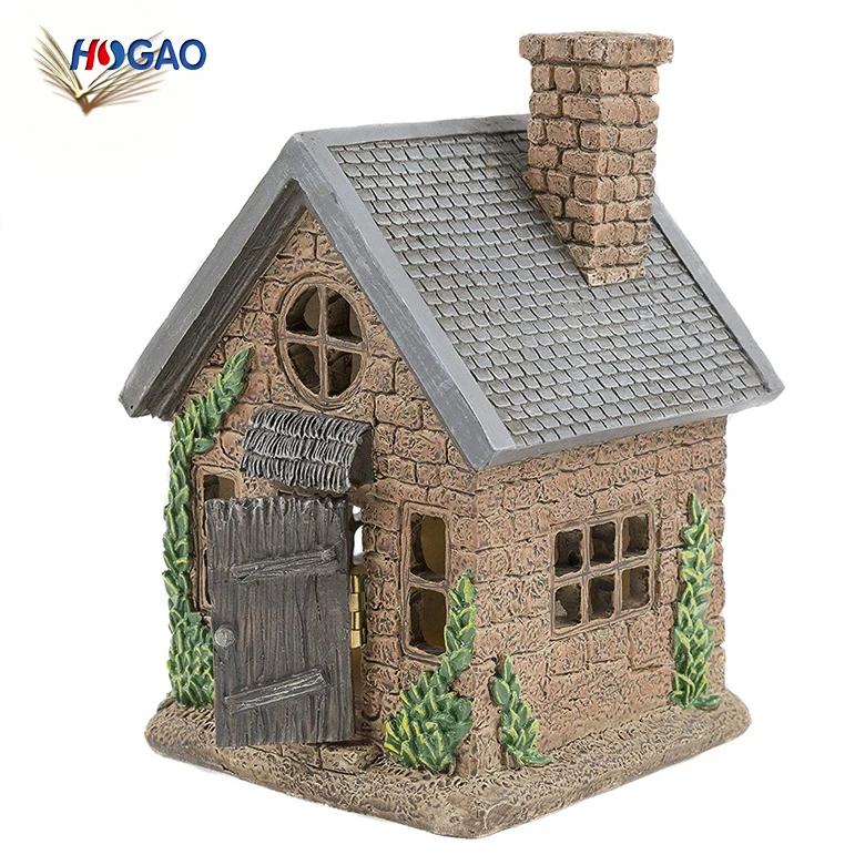 Fairy garden house ornament accessories cute resin gift small figurine ...