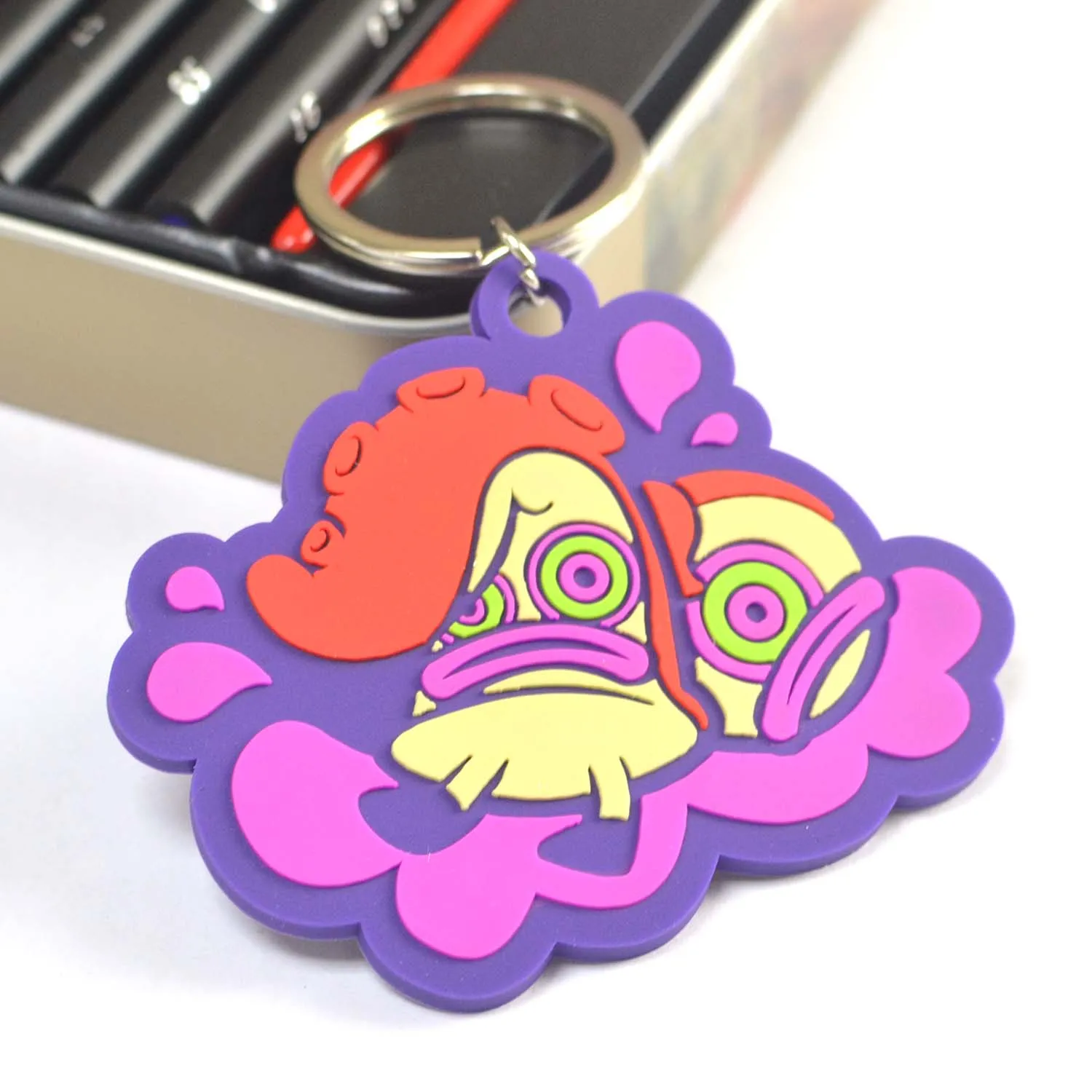 Custom 2D or 3D Rubber Soft PVC Keychains - Promotional Gifts