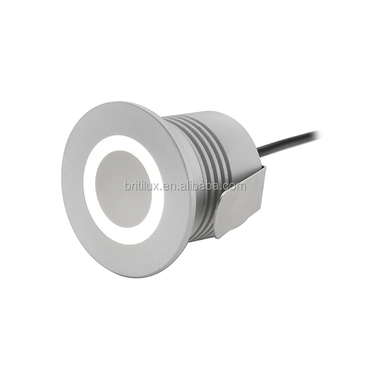 2019 New Design Aluminum Circle Step Light Recessed Foot Lamp Led Stair ...